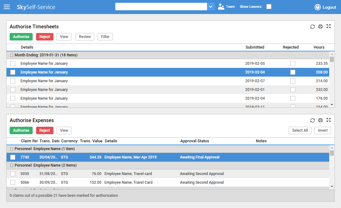 Time and Expense Management Software - Skynet Applied Systems